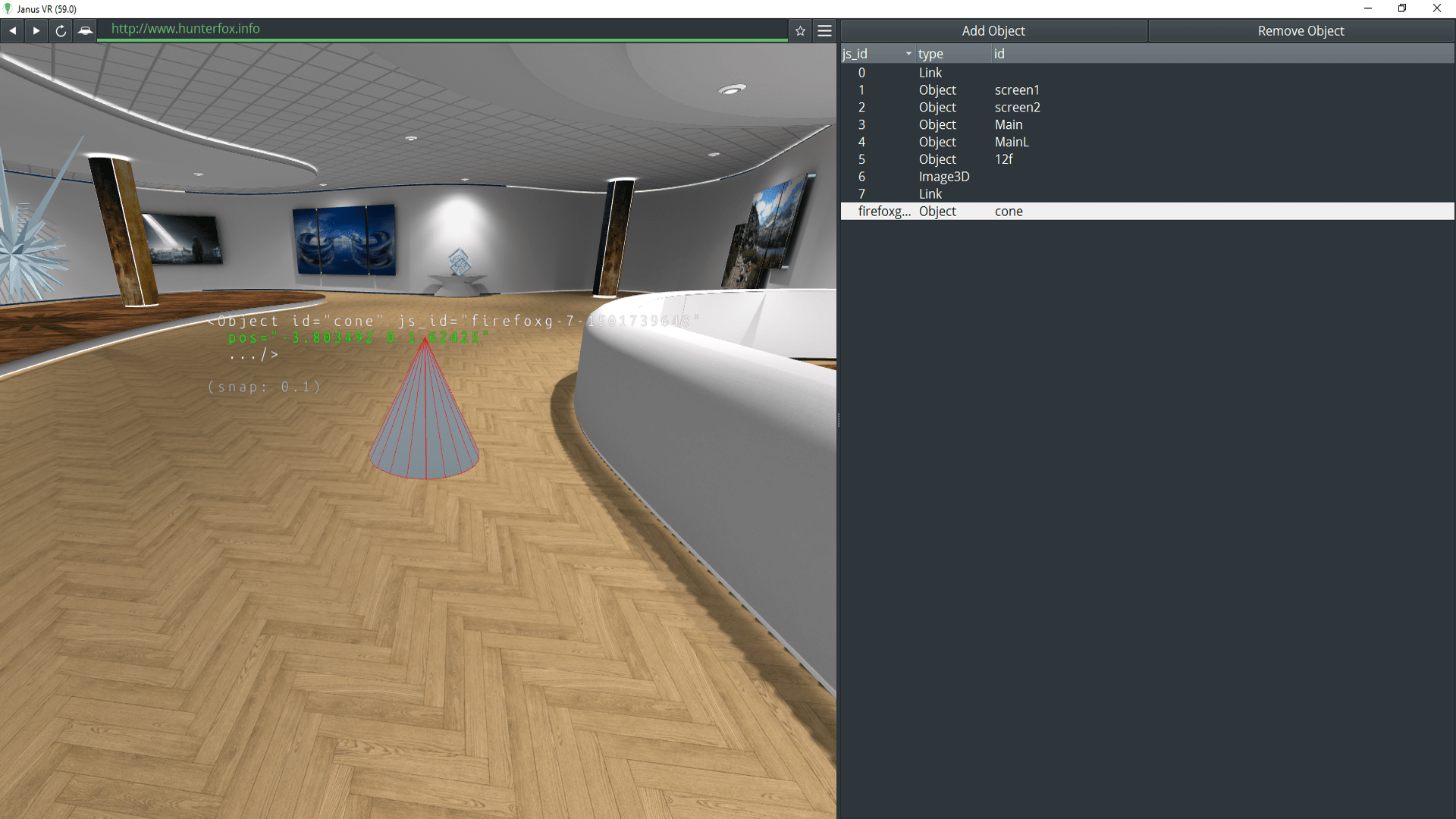 JanusVR Documentation